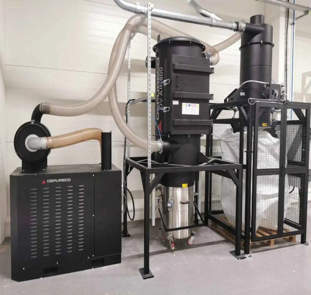 Sistemas de aspiración centralizada - GRD Pulipres